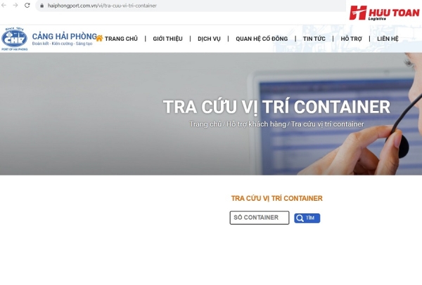 Cách tra cứu vị trí container cảng Tân Vũ chính xác nhất 2023